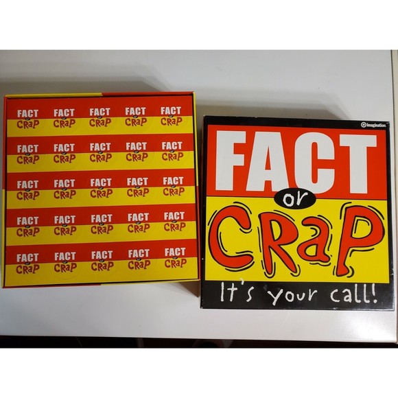 Imagination | Games | Imagination Fact Or Crap Board Game Family Fun ...